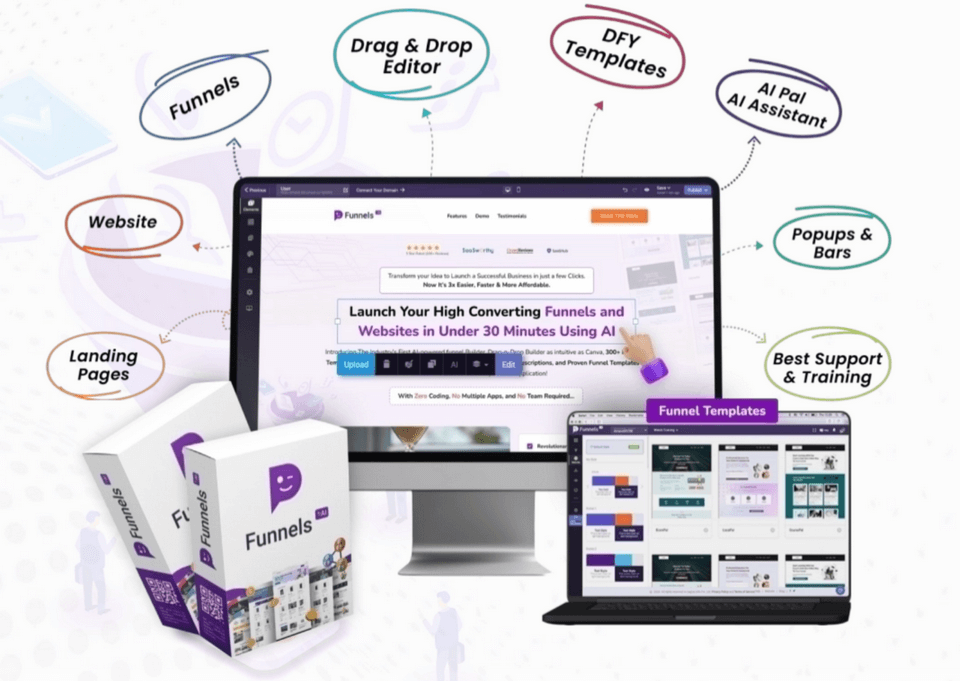 FunnelsAI Review 2024 - Features, Pricing, Pros & Cons