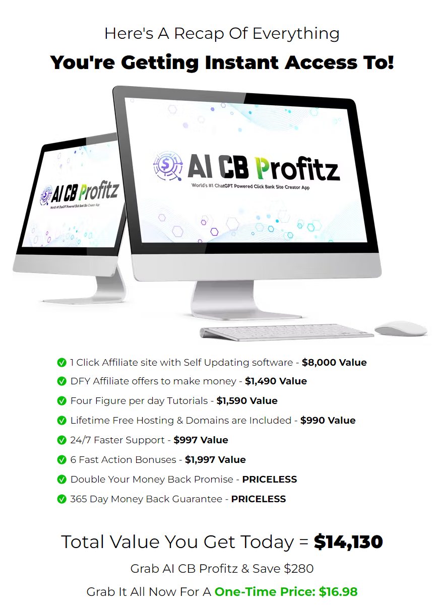 AI CB Profitz Review - Maximize Your ClickBank Earnings?