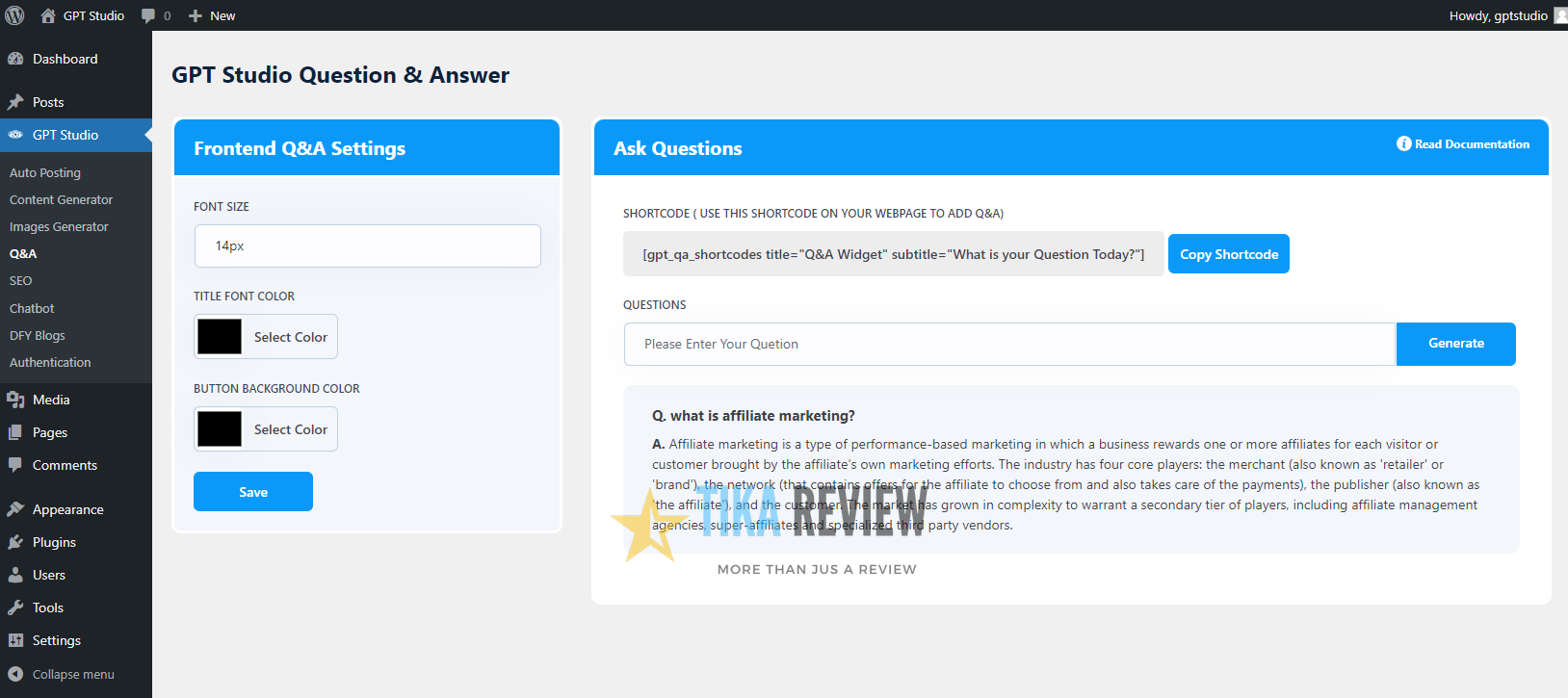 GPT Studio Review - Hassle-Free AI Website Wizard?