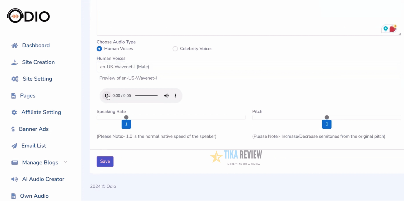 Odio Review: AI-Powered Audiobooks & Podcasts Made Easy