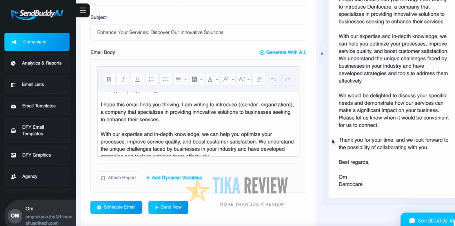 SendBuddy AI Review: AI-Driven Lead Generation, Unmatched