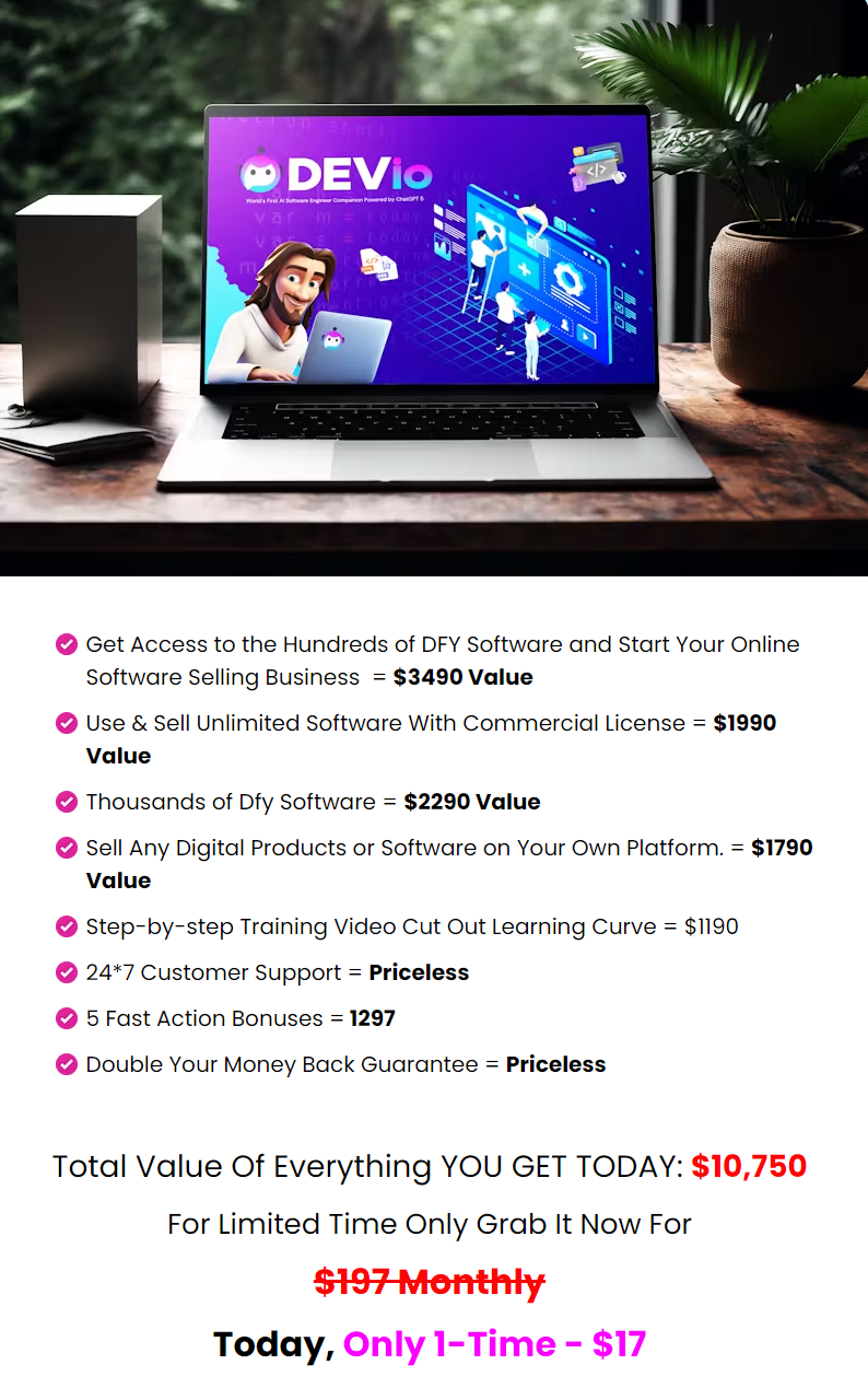 DEVio Review - AI-Powered Software Selling Simplified