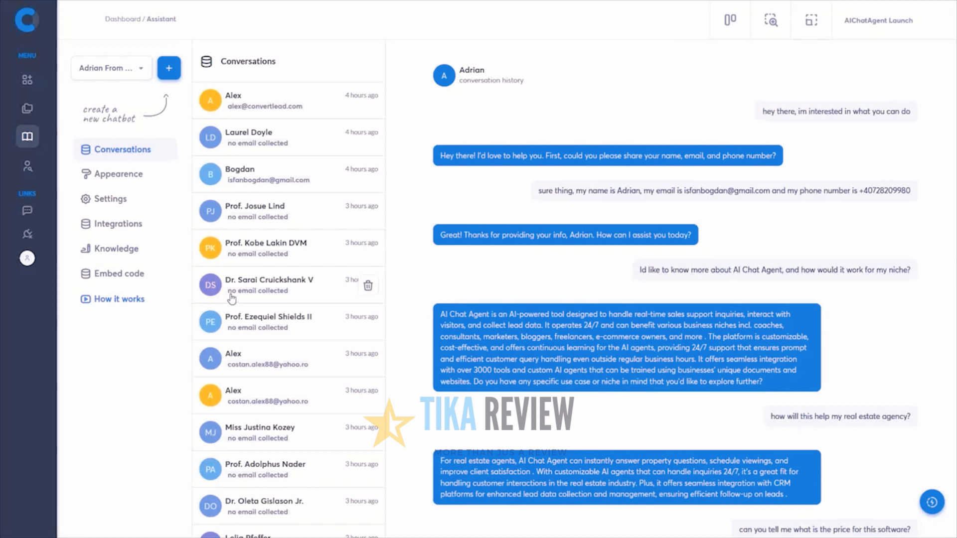 AI Chat Agent Review: Boost Lead Gen & Sales Efficiency