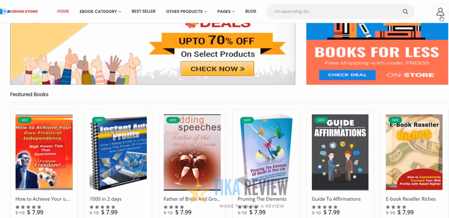 AI eBookStore Review: Automated eBook Store Success