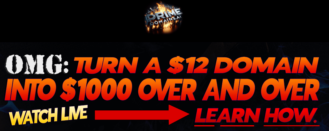 Prime Domains Review: How to Flip Domains for Profit