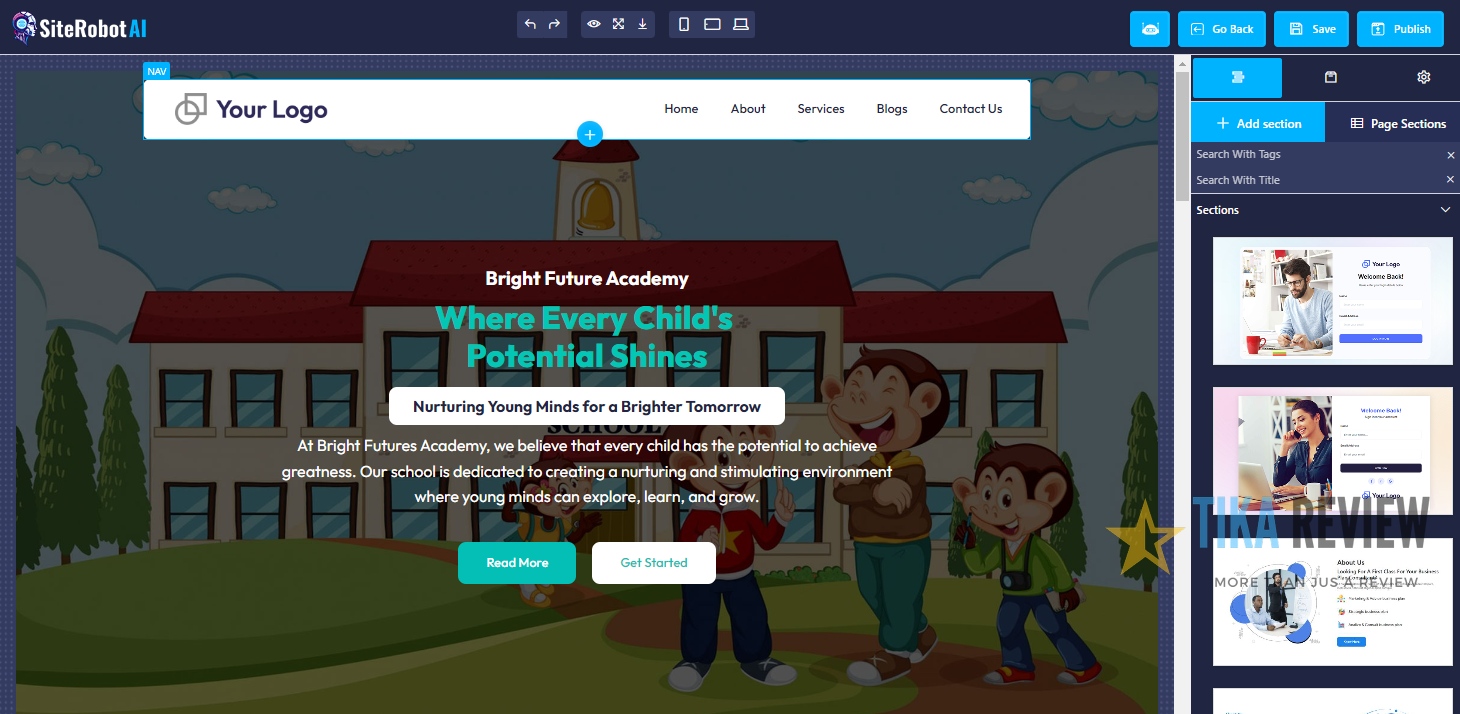 SiteRobot AI Review: AI-Powered Website Builder Magic