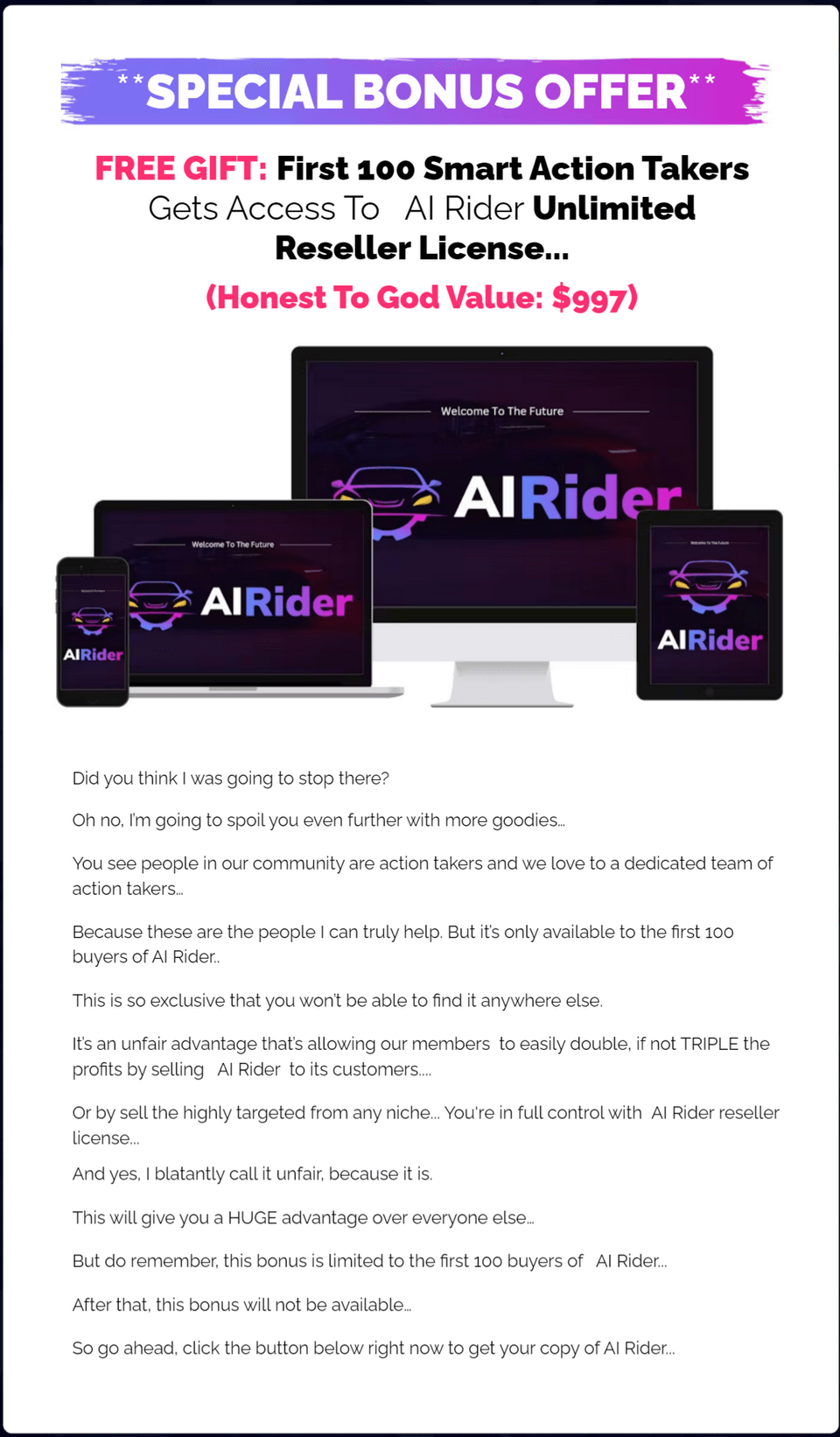 AI Rider Review (2024): Scam Or Legit? Exposed!