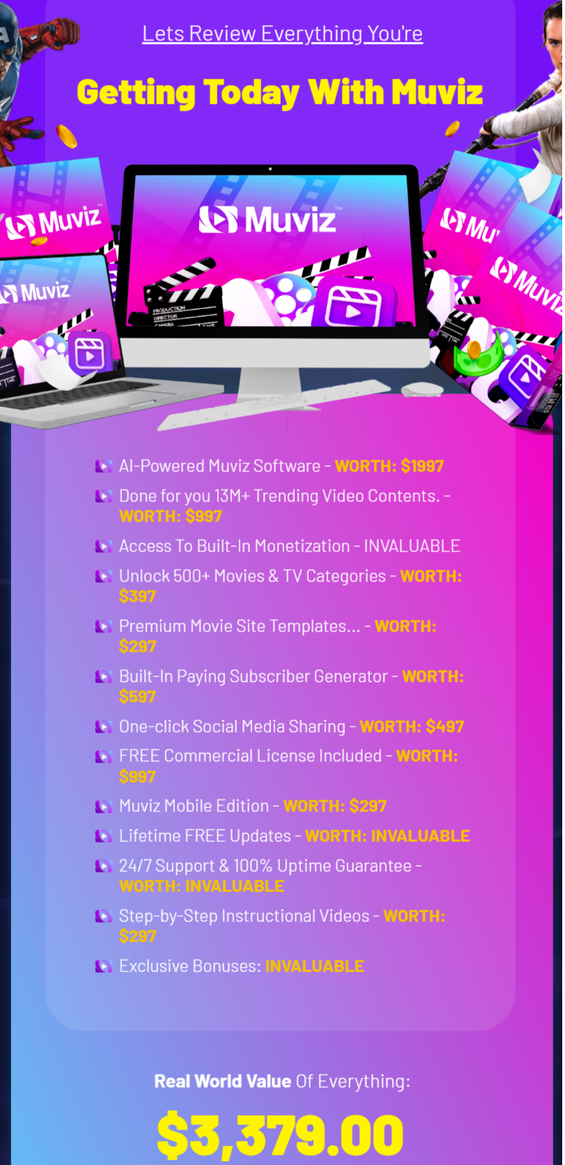 Muviz Review: Create Your Own Netflix in Just Minutes?