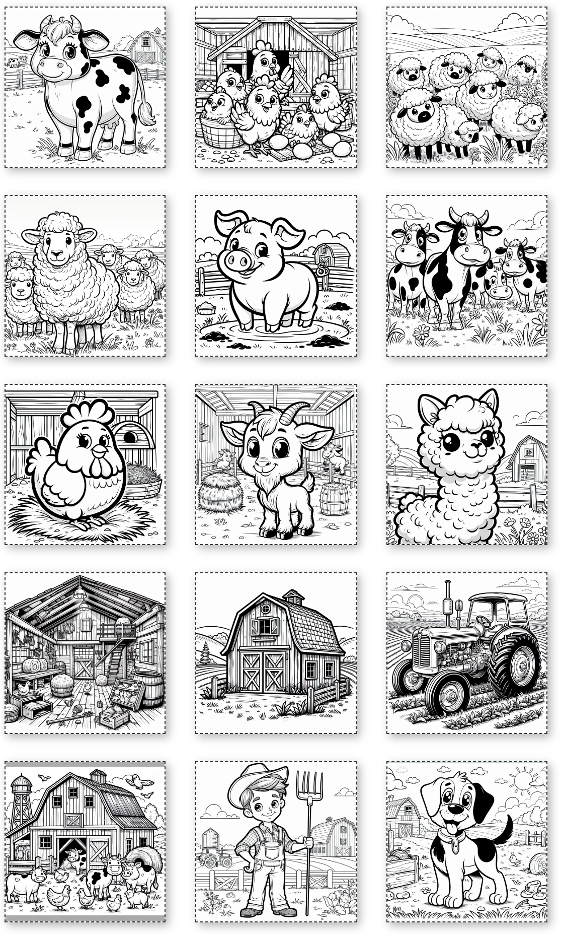 Farm Life Coloring Pages Review: Profitable PLR Pack!