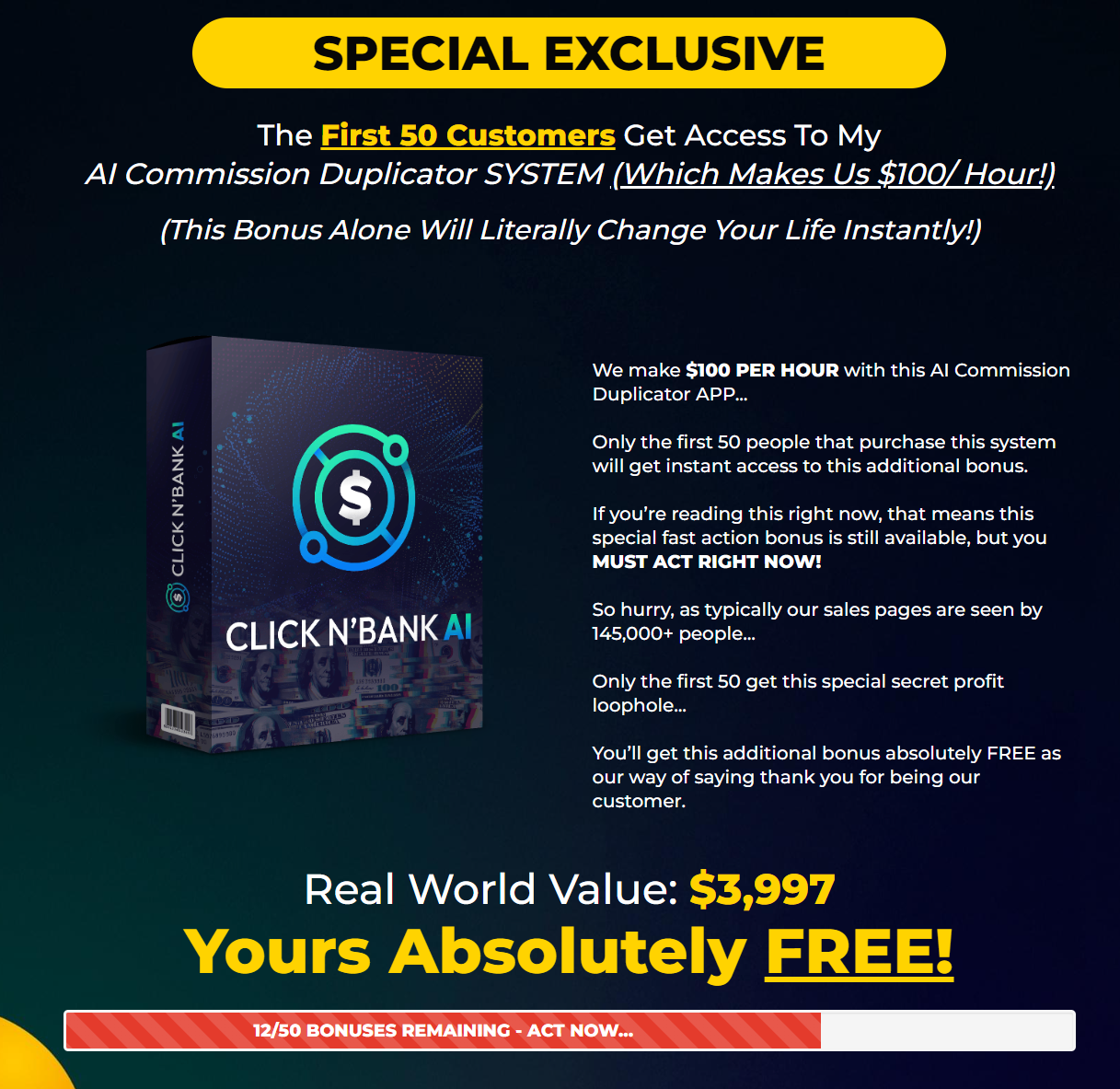 Click N’ Bank AI Review: Earn Faster with AI Automation