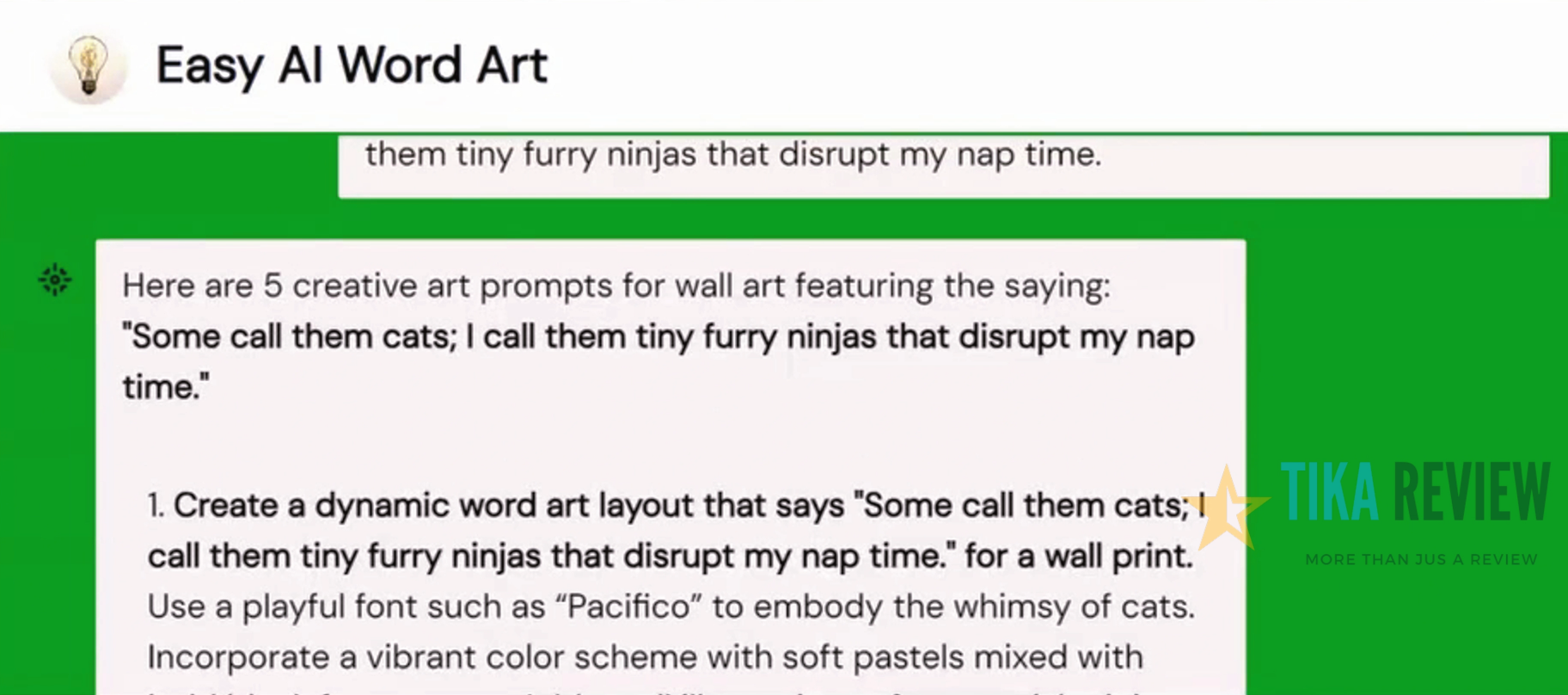 Easy AI Word Art Review: AI-Powered Design Made Easy
