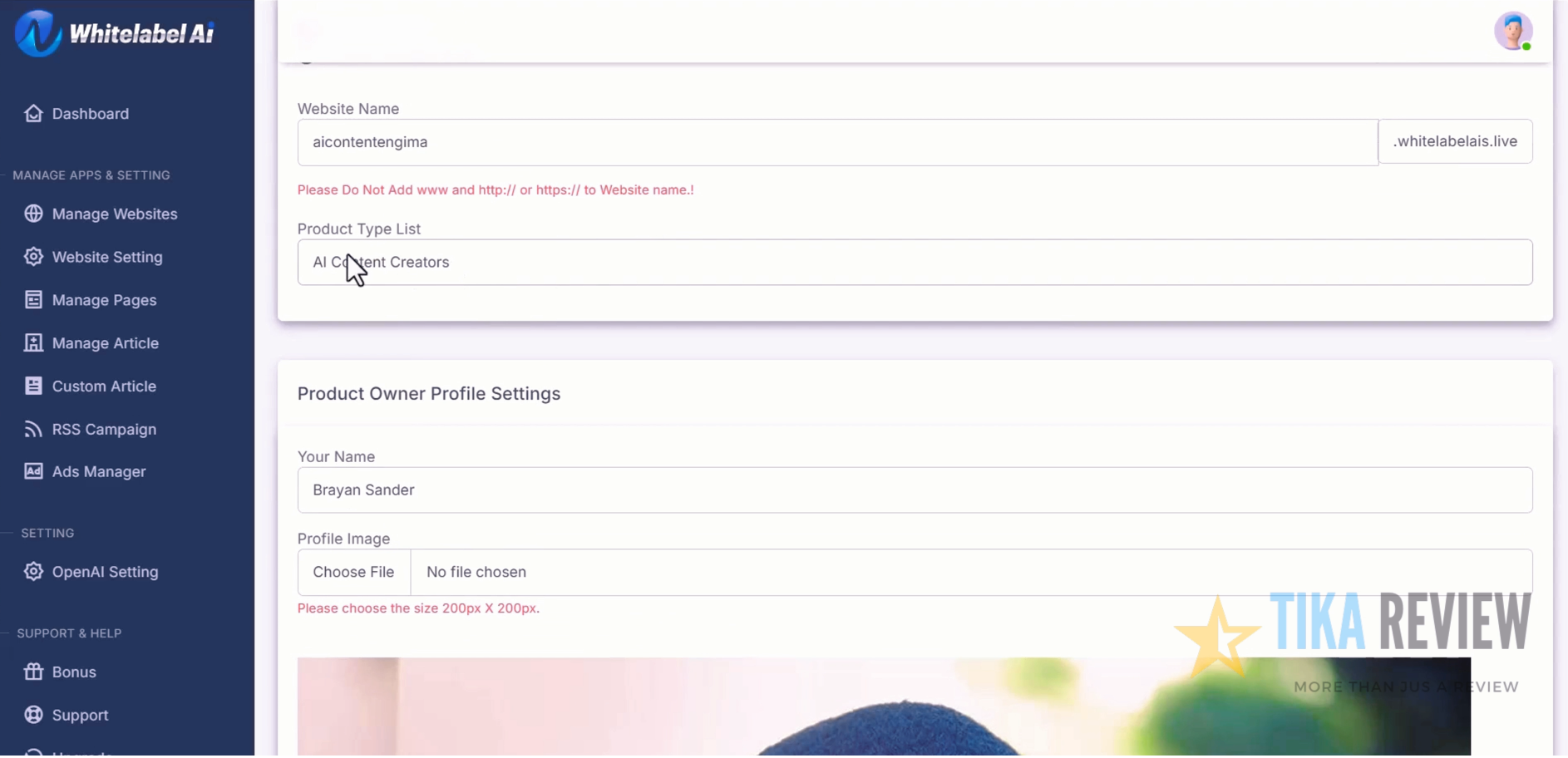 Whitelabel AI Review: Sell AI Tools Under Your Brand