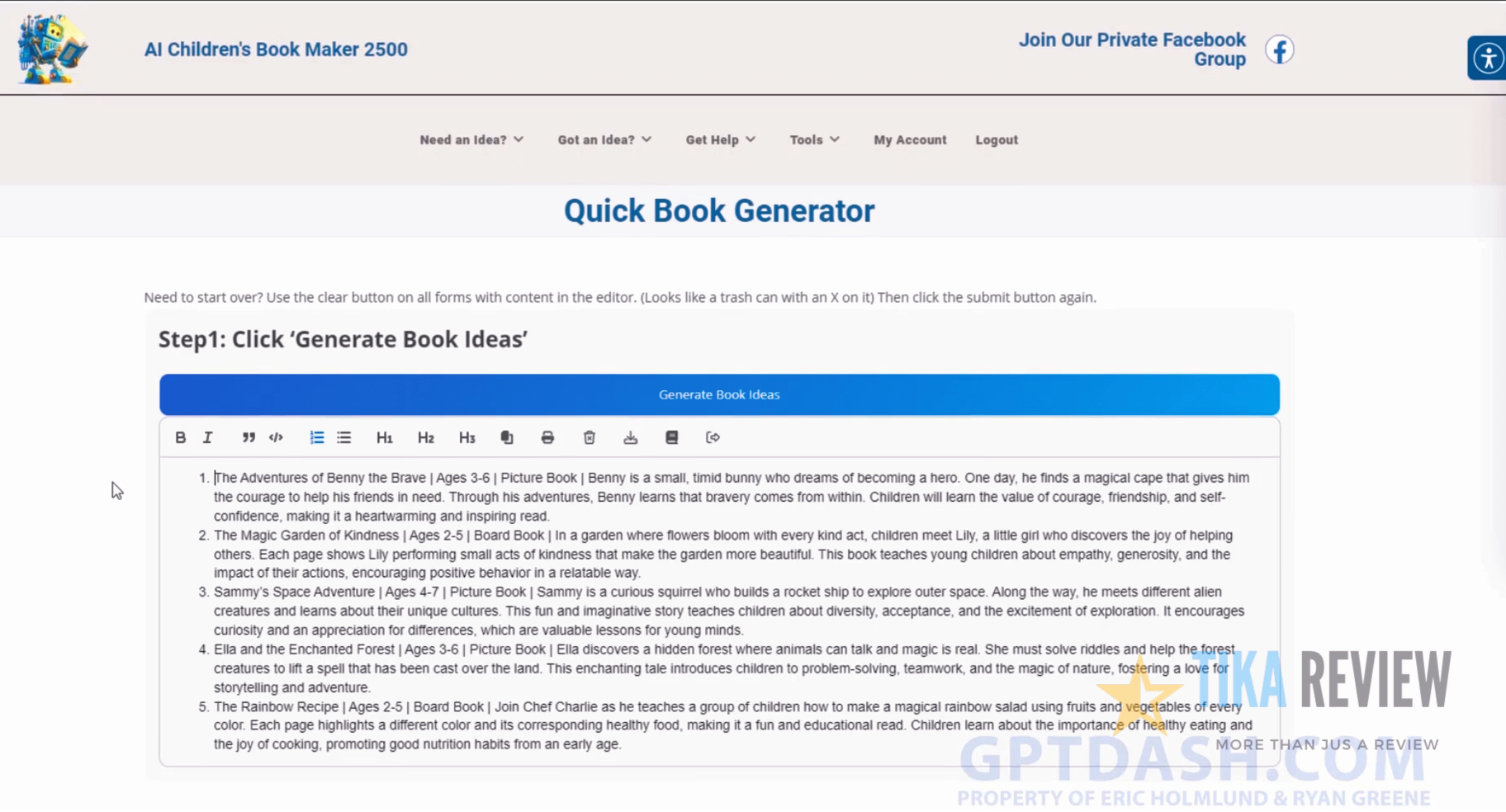 AI Children’s Book Maker 2500 Review: Is It Worth It?
