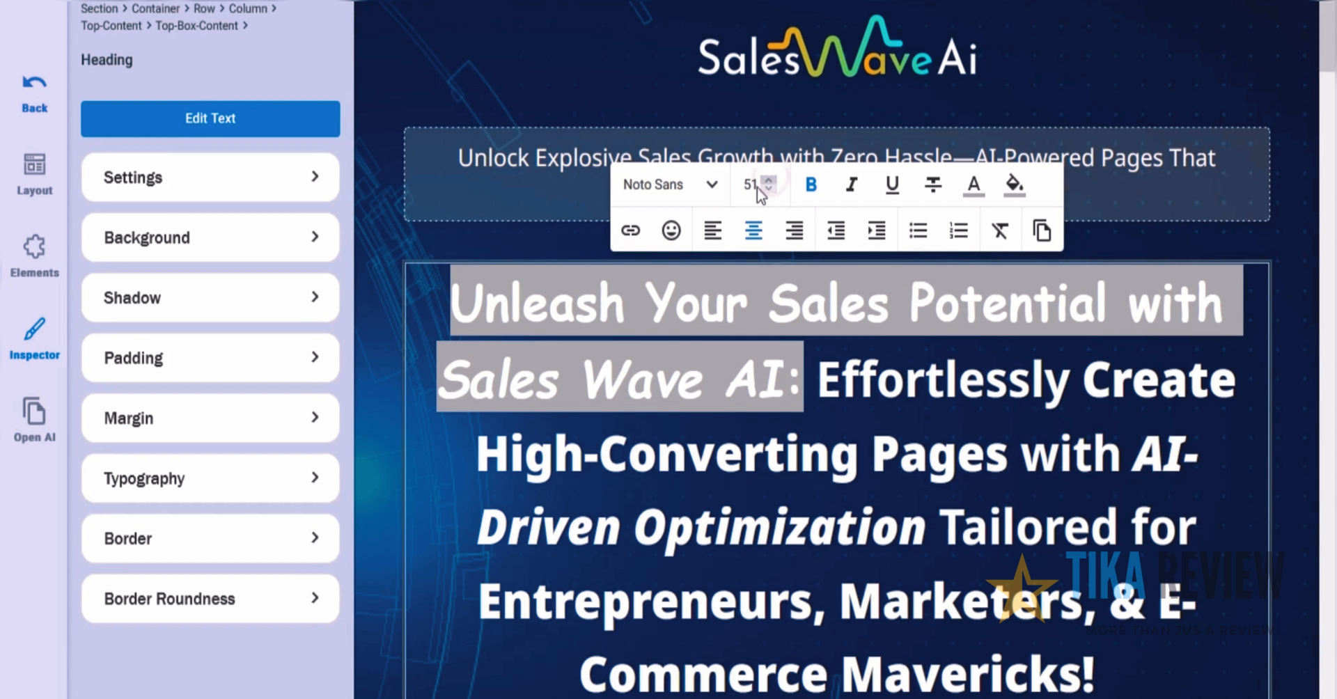 SalesWave AI Review: Best AI Funnel Builder of 2025
