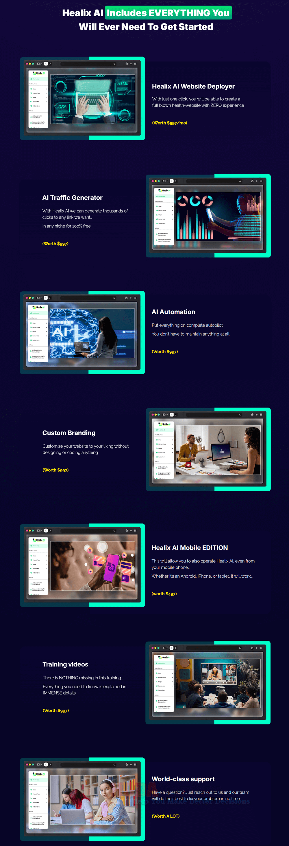 Healix AI Review: Create Profitable Health Sites Fast!
