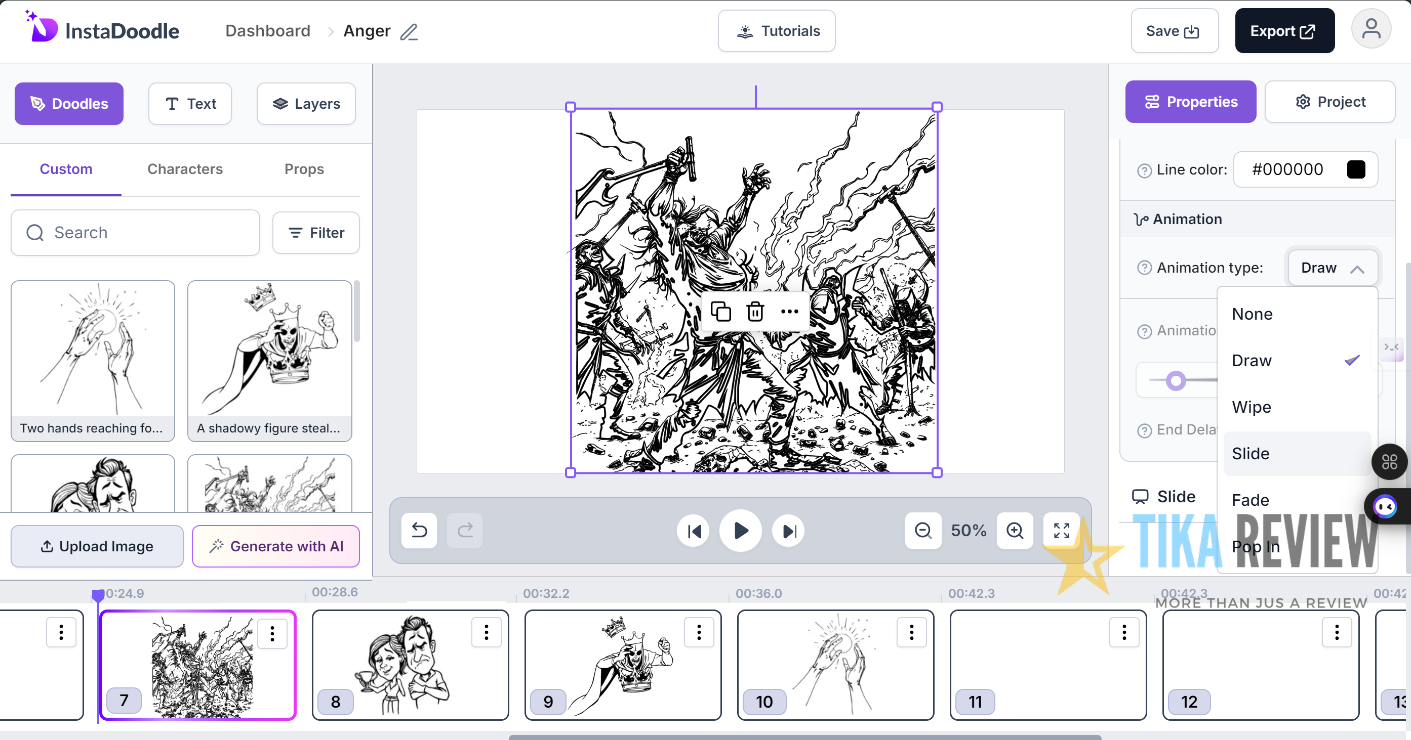 InstaDoodle Review: The Best AI Doodle Video Creator