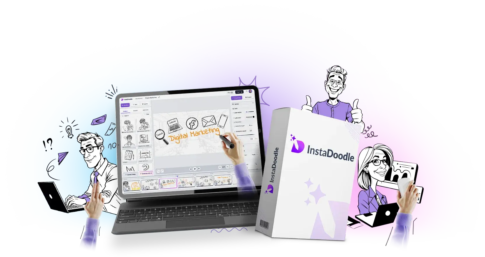InstaDoodle Review: The Best AI Doodle Video Creator