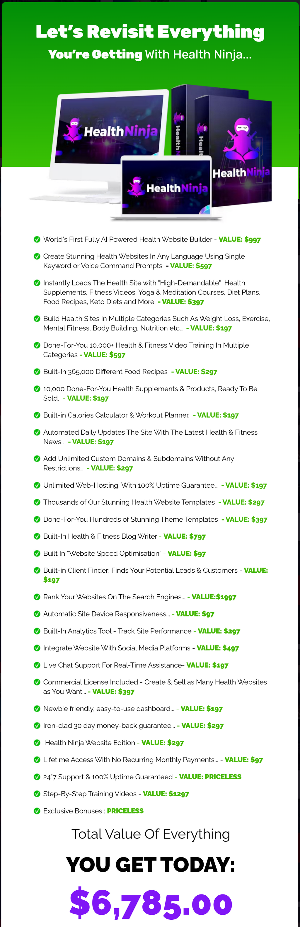 Health Ninja Review – Build AI Health Sites in Minutes?