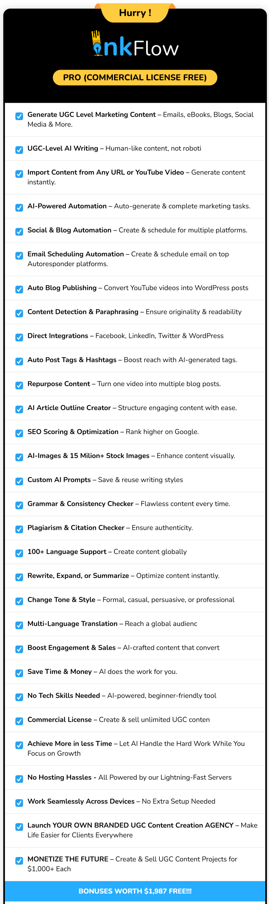 InkFlow Review - Create UGC-Level Content Instantly