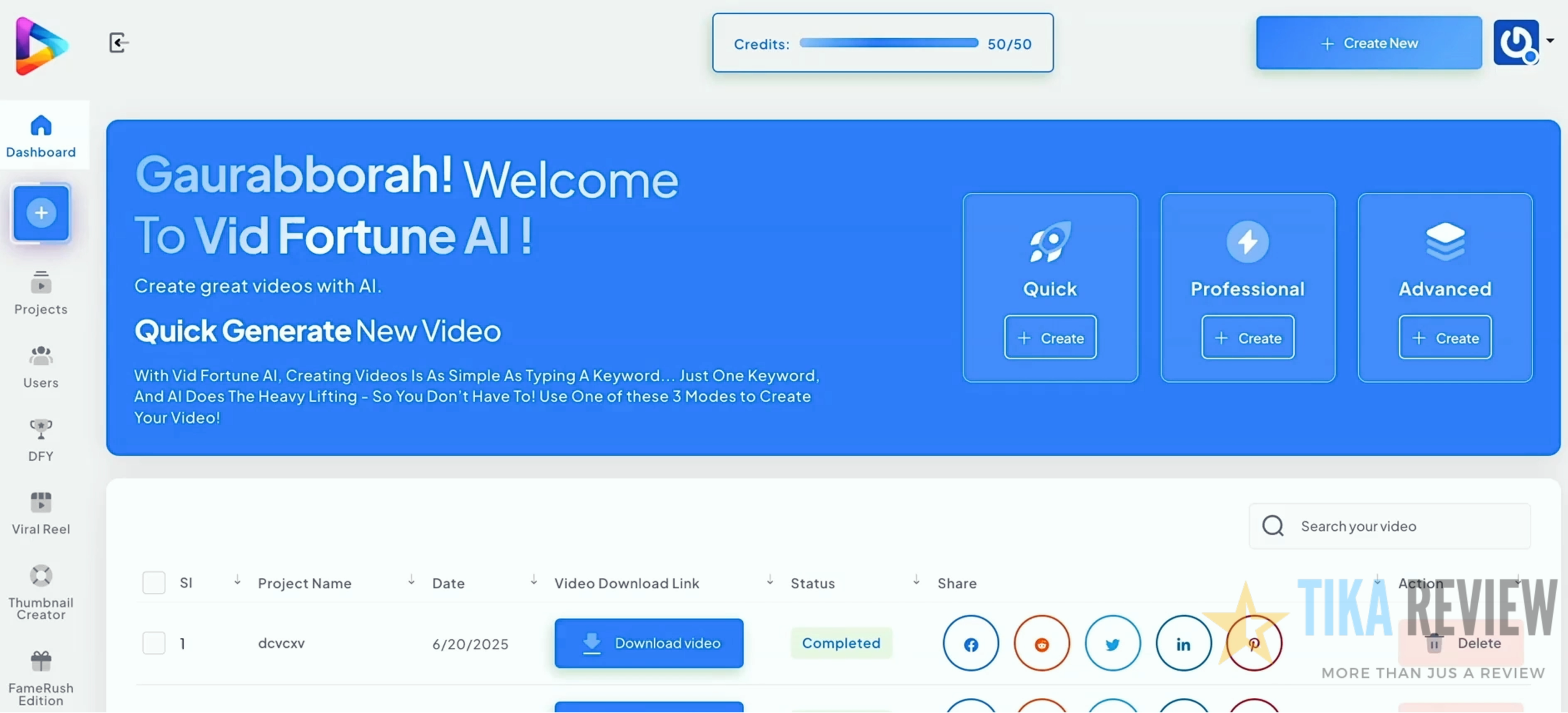 VidFortune AI Review: Rank & Earn with AI-Powered Videos