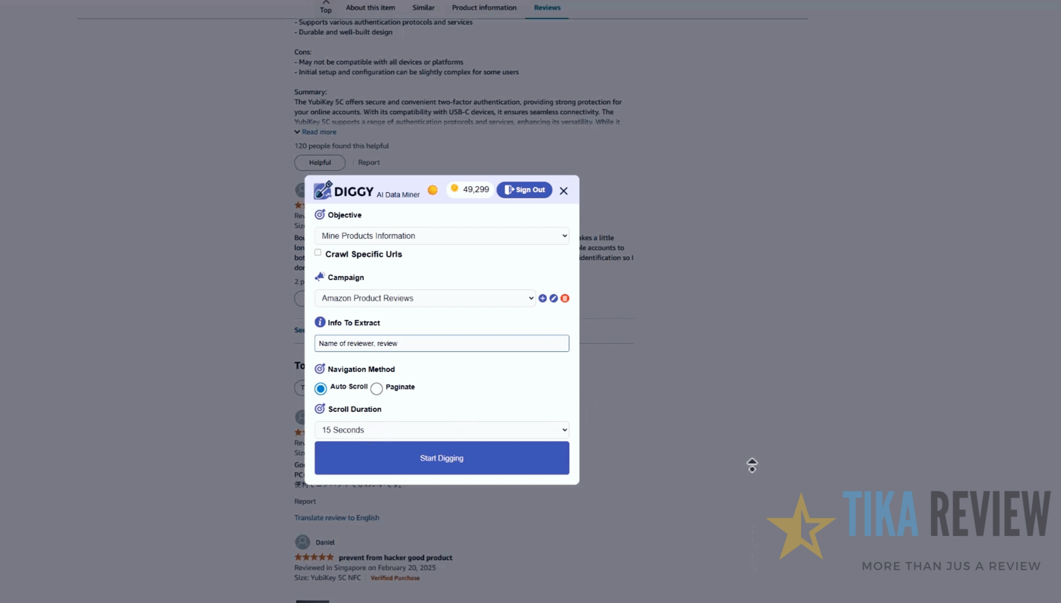 Diggy Miner AI Review: Best AI Scraper for Leads in 2025