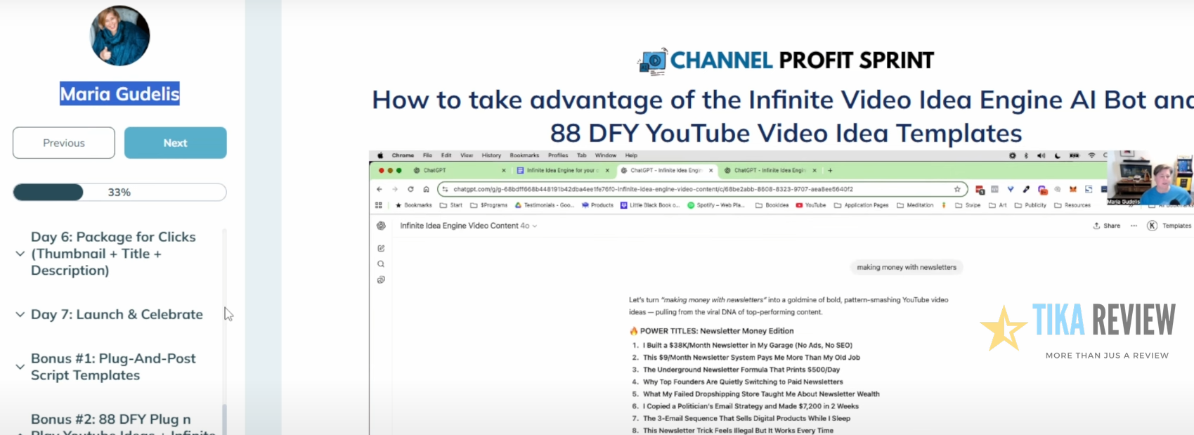 Channel Profit Sprint Review: AI Tools for Fast Profits!