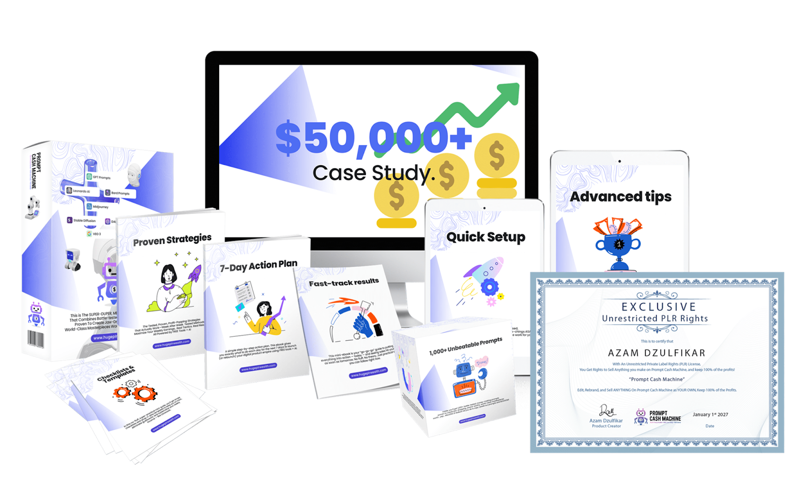 Prompt Cash Machine Review: Rebrand & Sell for Big Wins