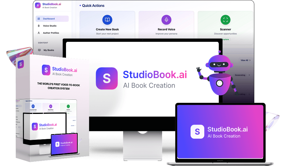 StudioBook AI Review: Create Bestsellers Without Typing?