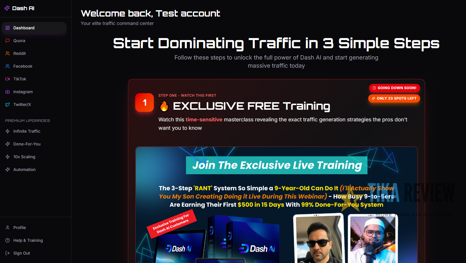 Dash AI Review: Pallab Ghosal’s AI Traffic Secret Exposed
