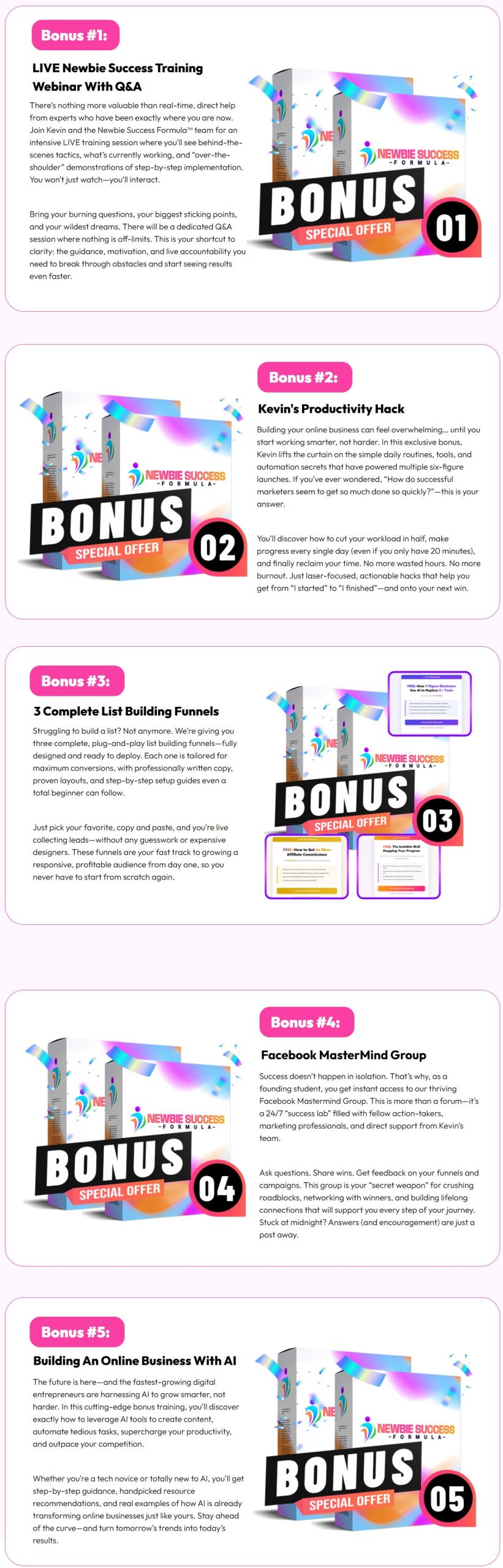 Newbie Success Formula Review: Build Your Online Business