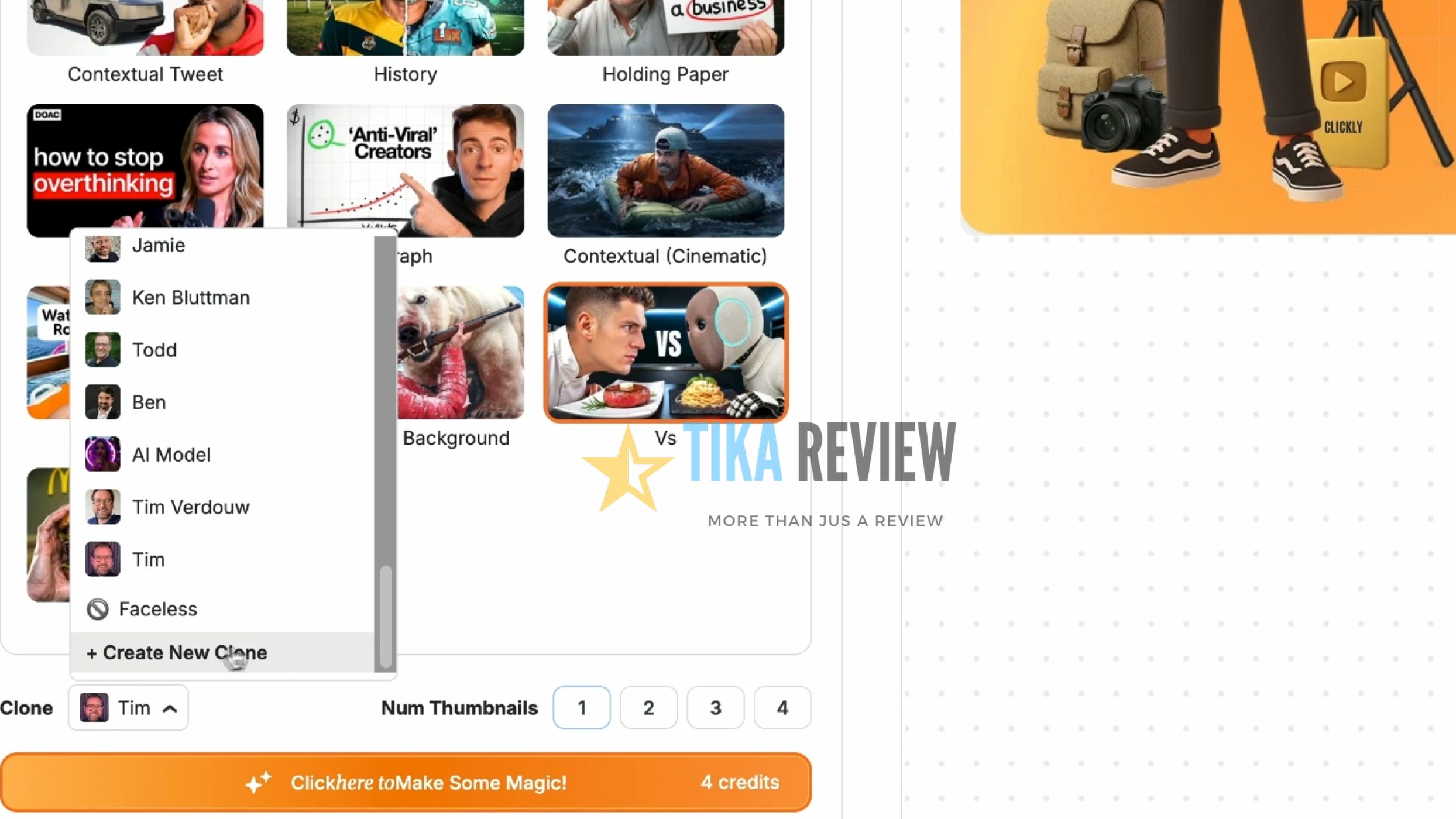 Clickly Review: Honest Look at AI YouTube Thumbnails