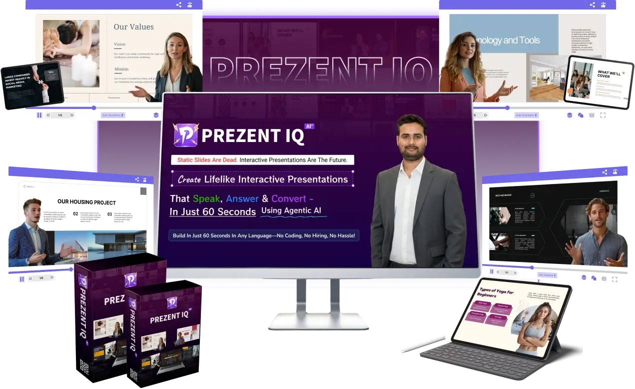 Prezent IQ Review & Demo: Best AI Presentation Builder?
